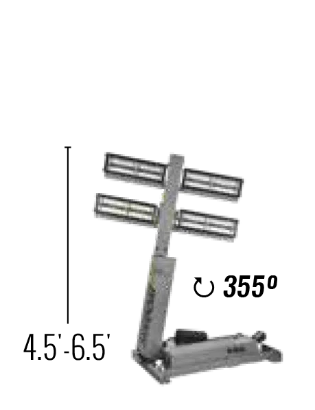 Elevated Tow Truck LED Lights | Command Light Towers