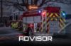 Fire Truck Scene Lights | Command Light Towers and LED Traffic Advisors